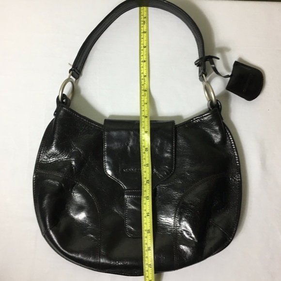 Kenneth Cole | Bags | Kenneth Cole New York Black Leather Baguette Bag ...